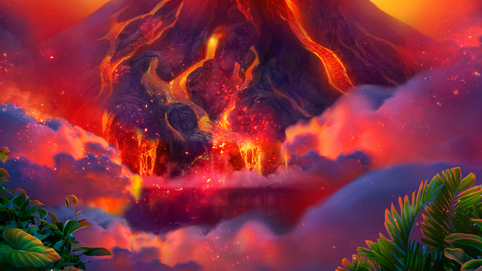 Play Online at Volcano Rising in Demo or for Real Money at Slot Hunter