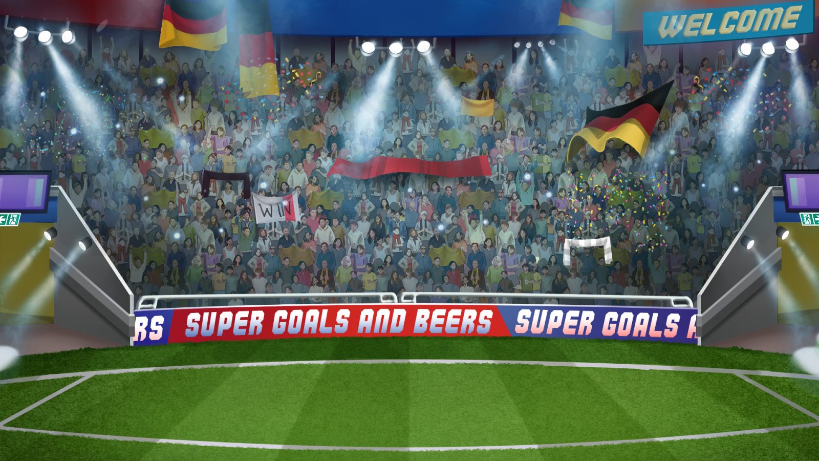 Play Super Goals & Beers Slot - Exciting Wins